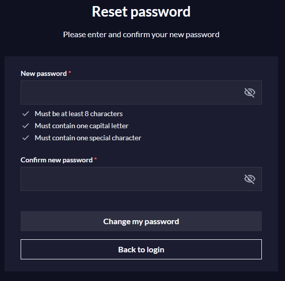 I forgot my password, what can I do? – Help Center